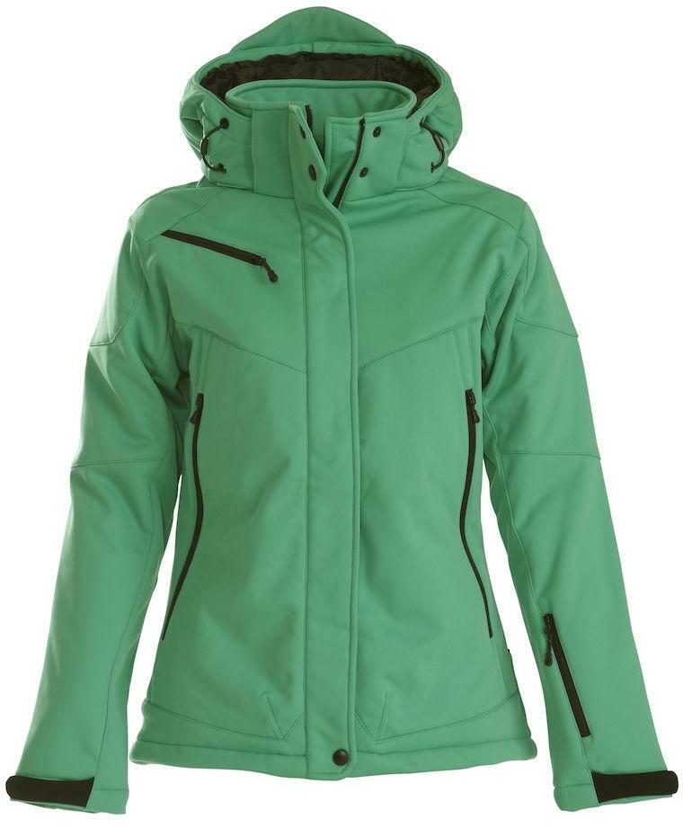 PRINTER SKELETON LADY lined softshell jacket fresh green - 2261041-728 ...