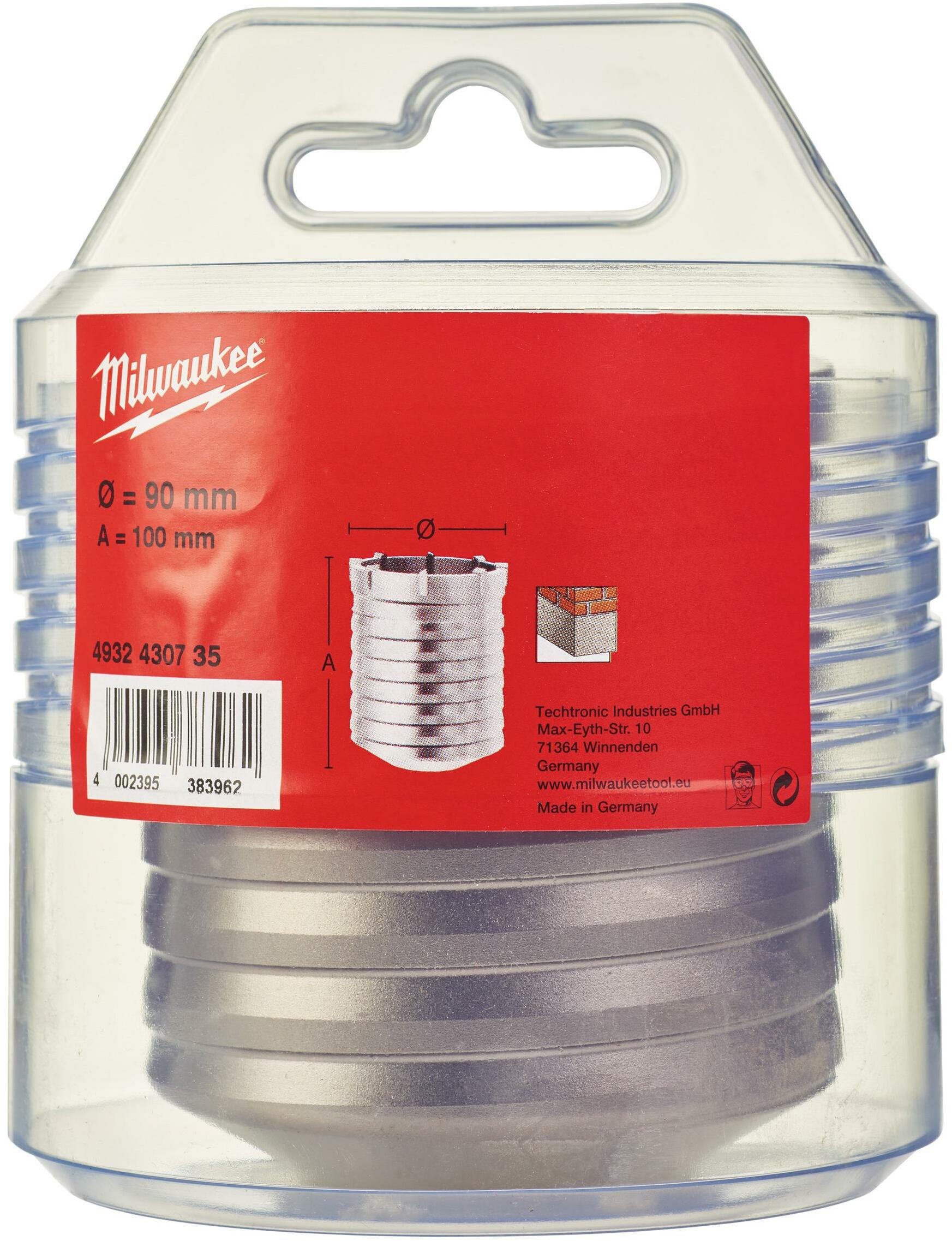 MILWAUKEE 4932430735 SDS-Max TCT drill chuck 90 x 100 mm | Klium