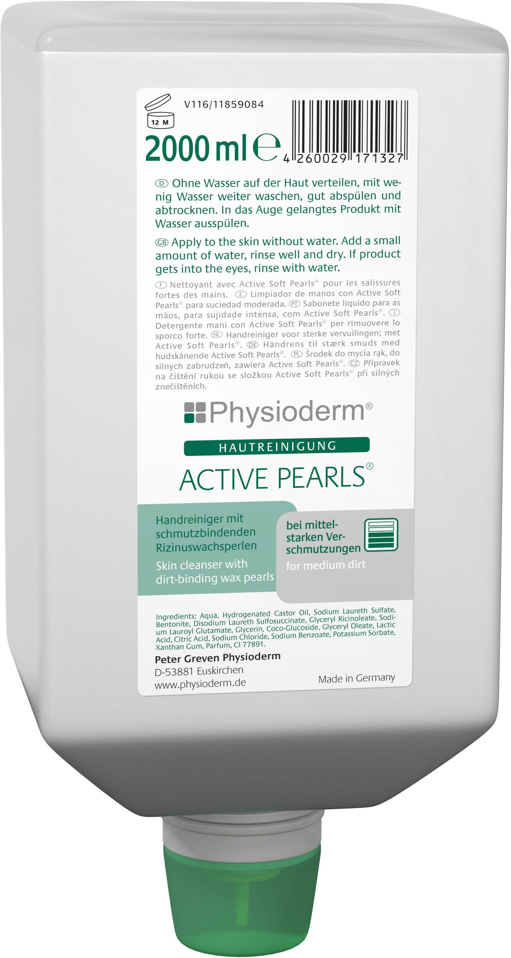 PHYSIODERM Active Pearls perfumed hand cleaner (2 l softbox) - 13589010 ...