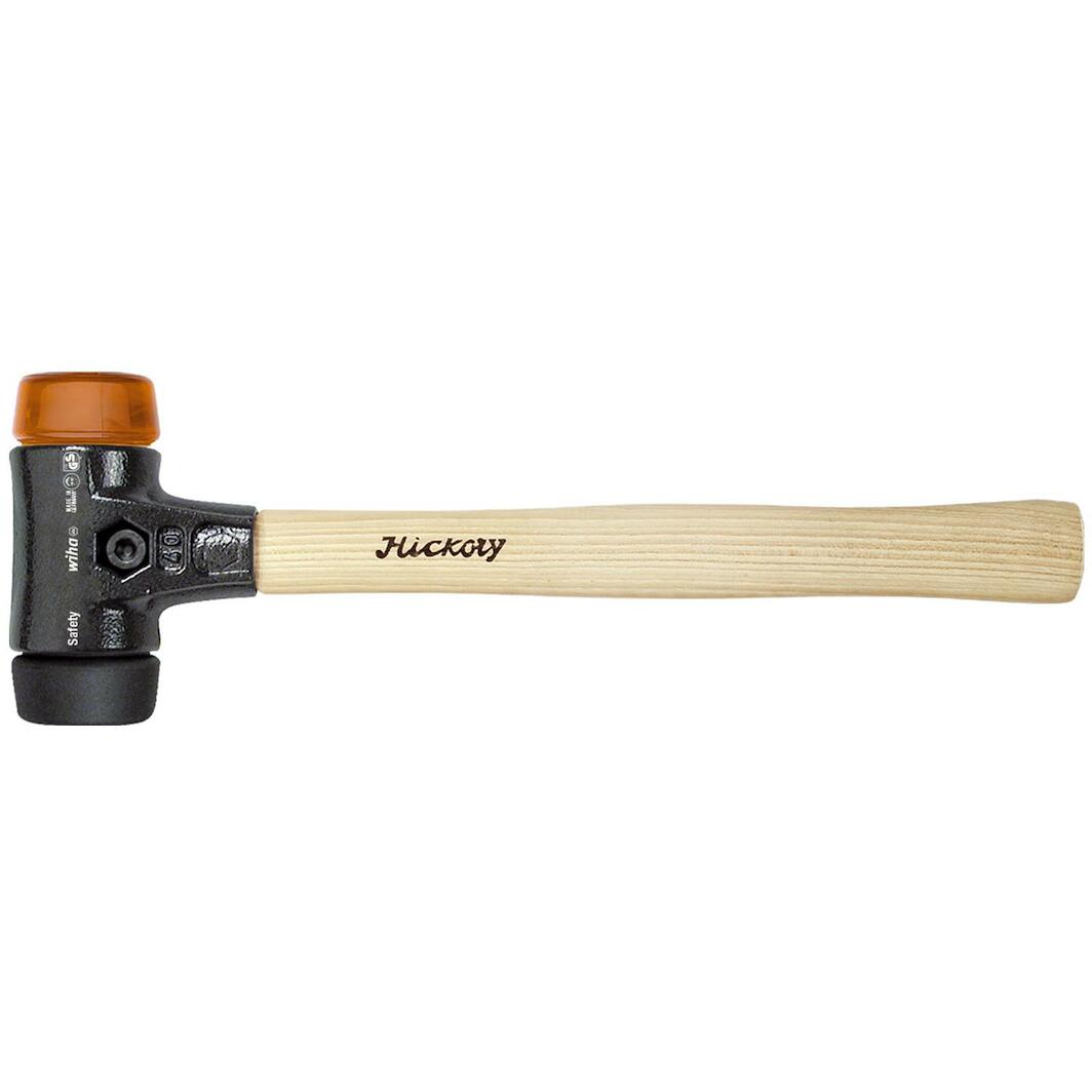 WIHA 83238060 plastic hammer Safety medium/hard with hickory handle ...