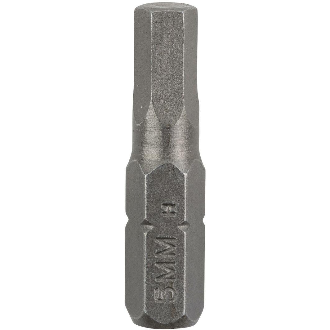 BOSCH 2609255951 screwdriver bit HEX5 25mm 1/4" hex shank standard (2 ...