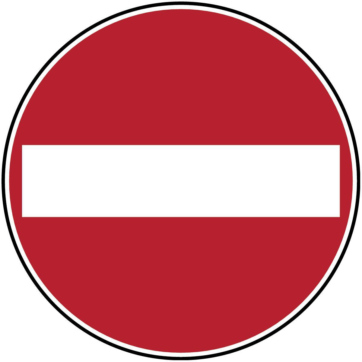 BRADY 222925 pictogramme d'interdiction - interdiction de conduire, 100 ...