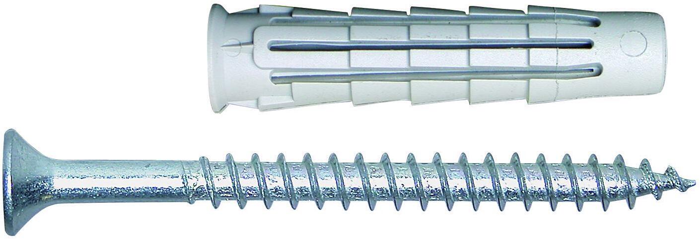 SPIT 565648 PRO 6 universal nylon plug with screw for hollow and solid ...