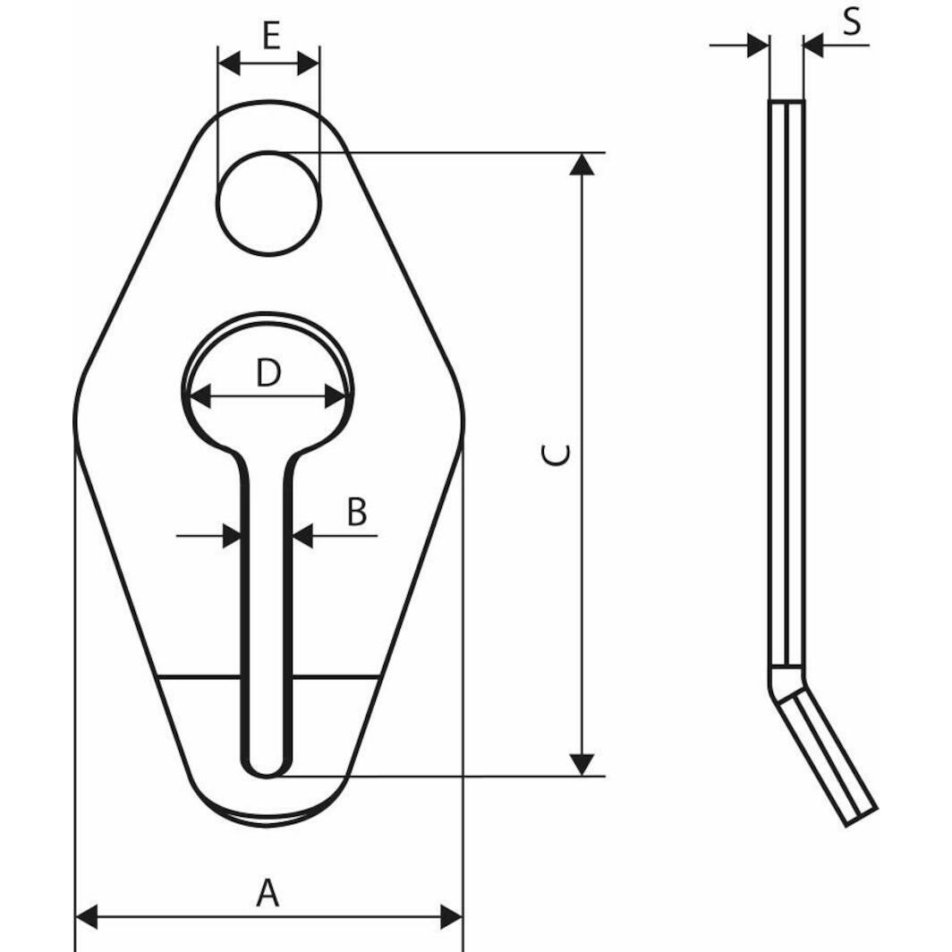 REMA RAC13-13 Stainless steel shortening blade AISI 316 (Grade 6 ...