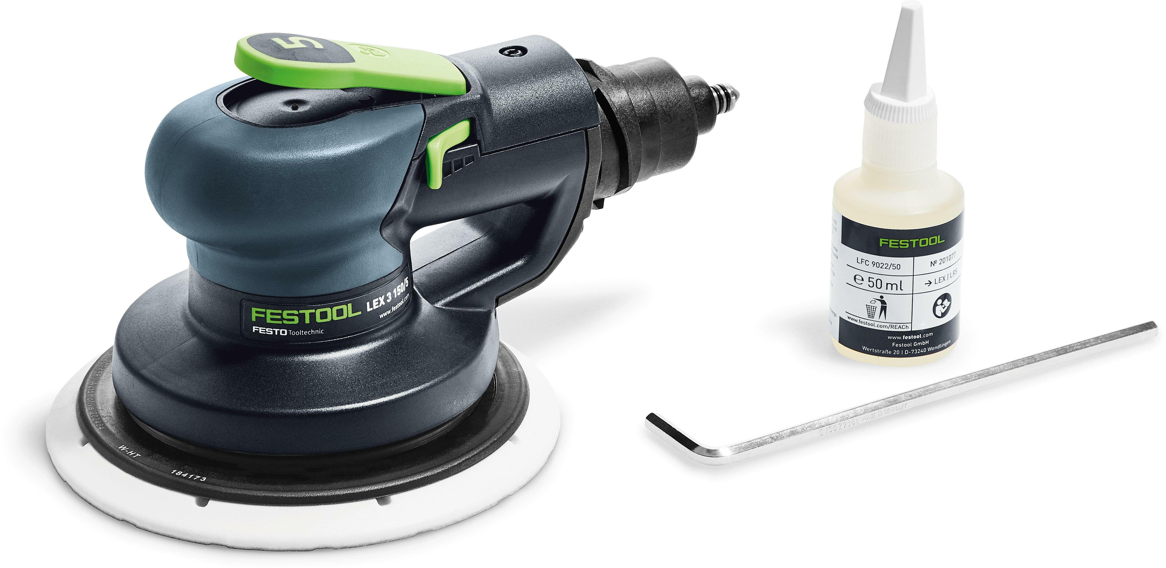 FESTOOL LEX 3 150/5 compressed air eccentric sander - 575081 | Klium