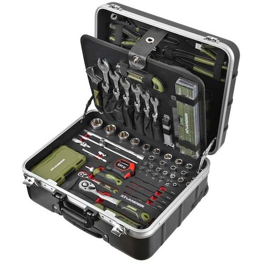 XHANDER 71272699 set d'outils mechanik dans une valise en aluminium ...
