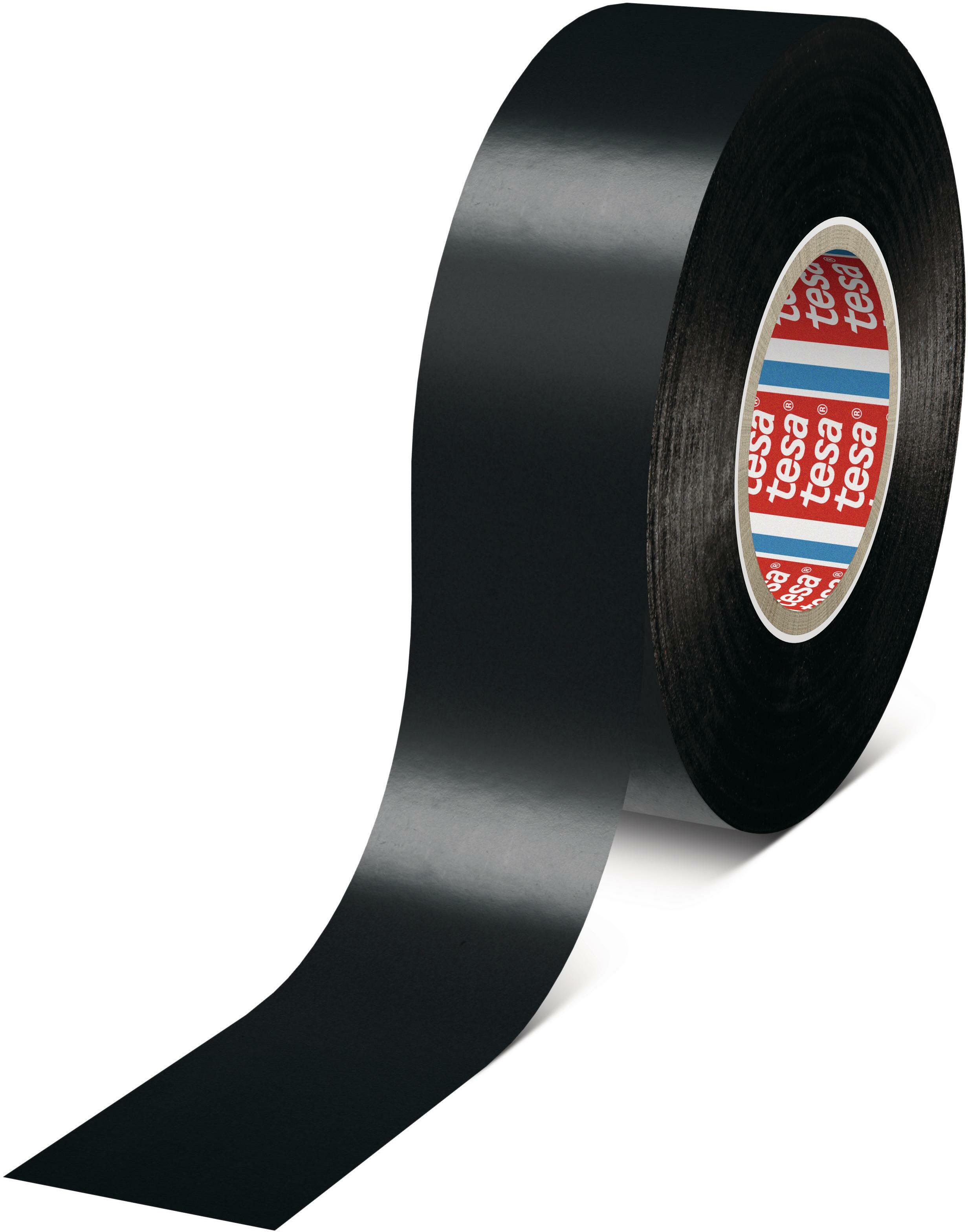 TESA 4163 soft pvc tape black 19 mm x 33 m - 04163-00000-07 | Klium