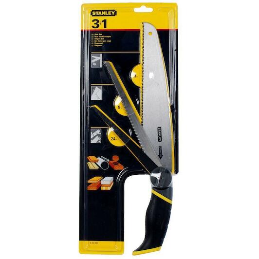 STANLEY 0 20 092 3 in 1 saw with draw metal and scrub saw blade Klium