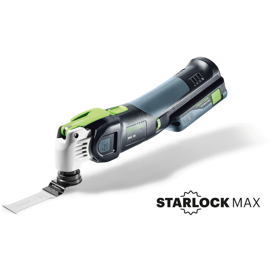 FESTOOL OSC 18 HPC 4,0 EI-PLUS oscillating cordless machine VECTURO in ...