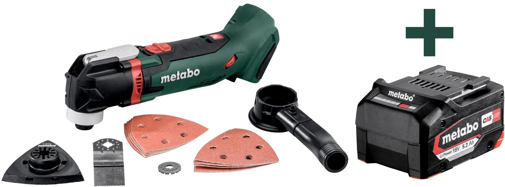 METABO MT 18 LTX cordless multitool in box (without battery and charger ...