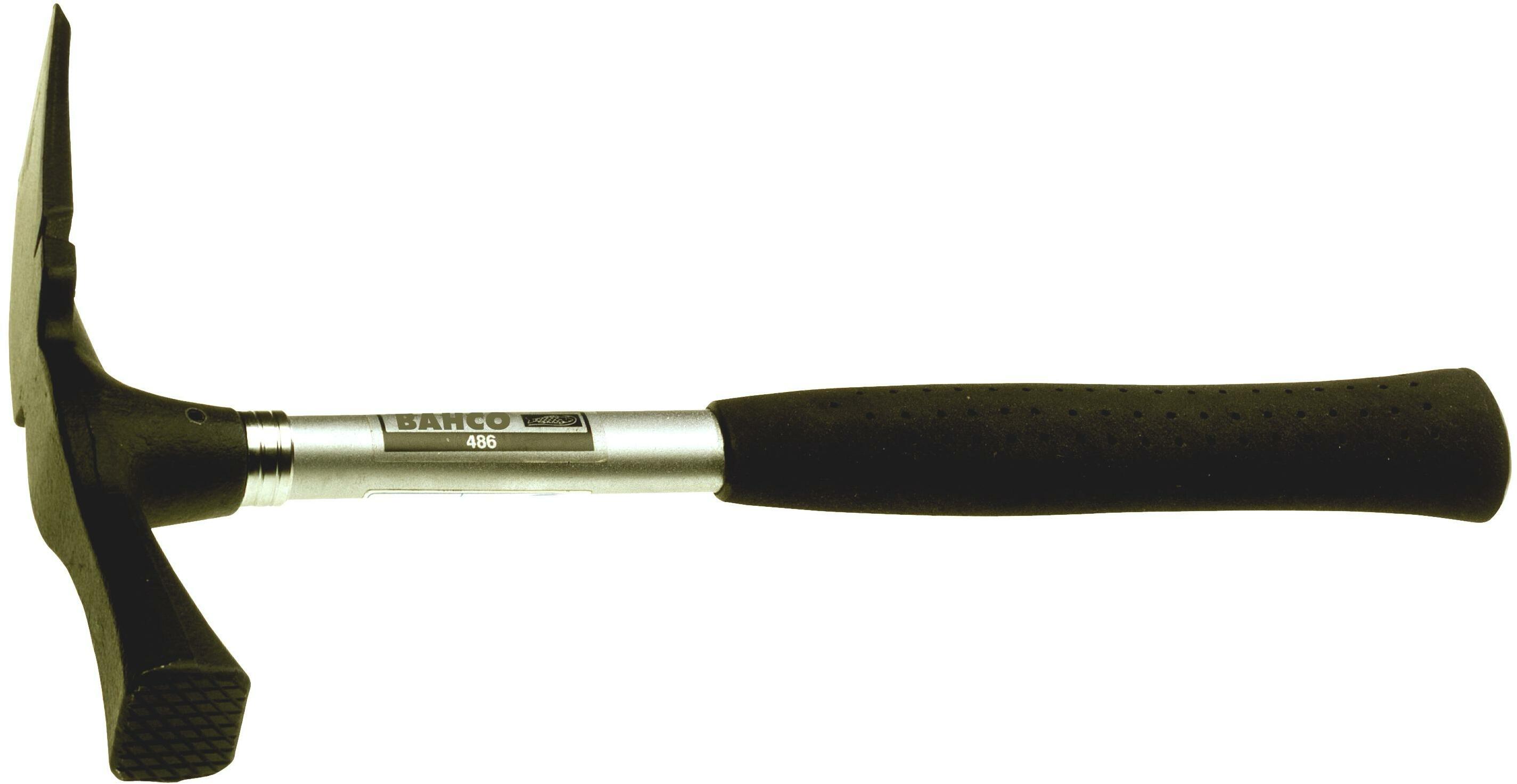 BAHCO 486 masonry hammer with rubber grip, 600 g | Klium