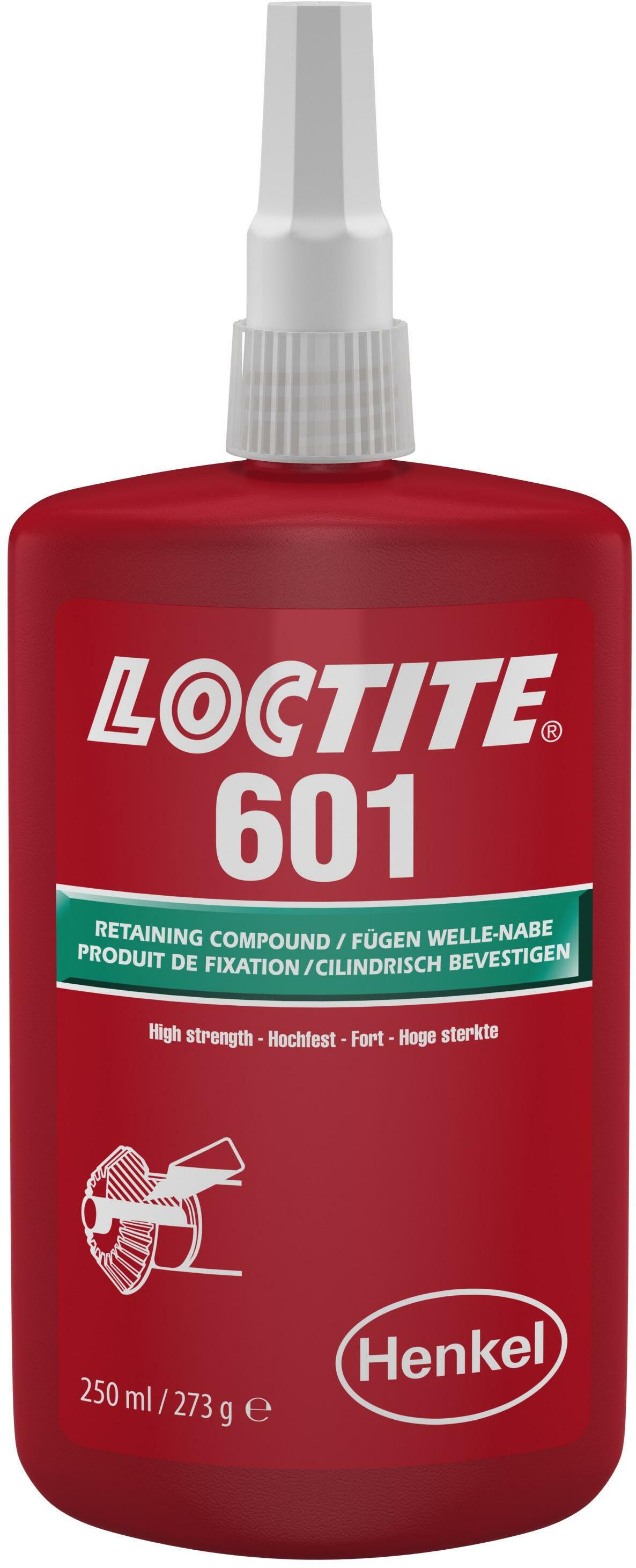 LOCTITE 601 adhesive for cylindrical mounting (250 ml bottle) - 142728 ...