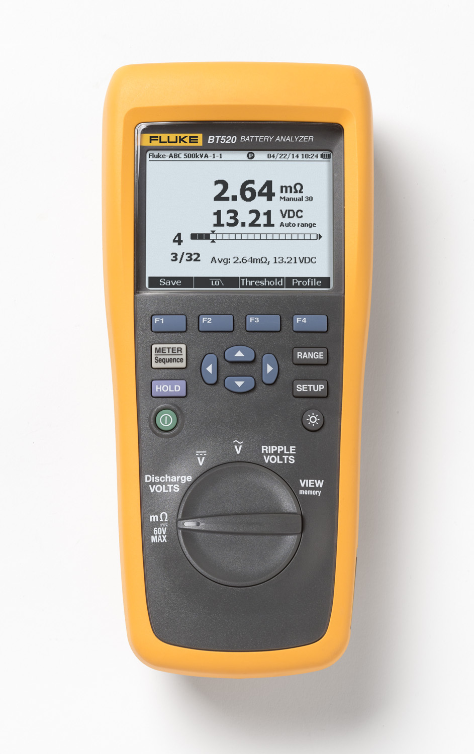 FLUKE BT520ANG 500 series battery analyser + measuring probe set ...