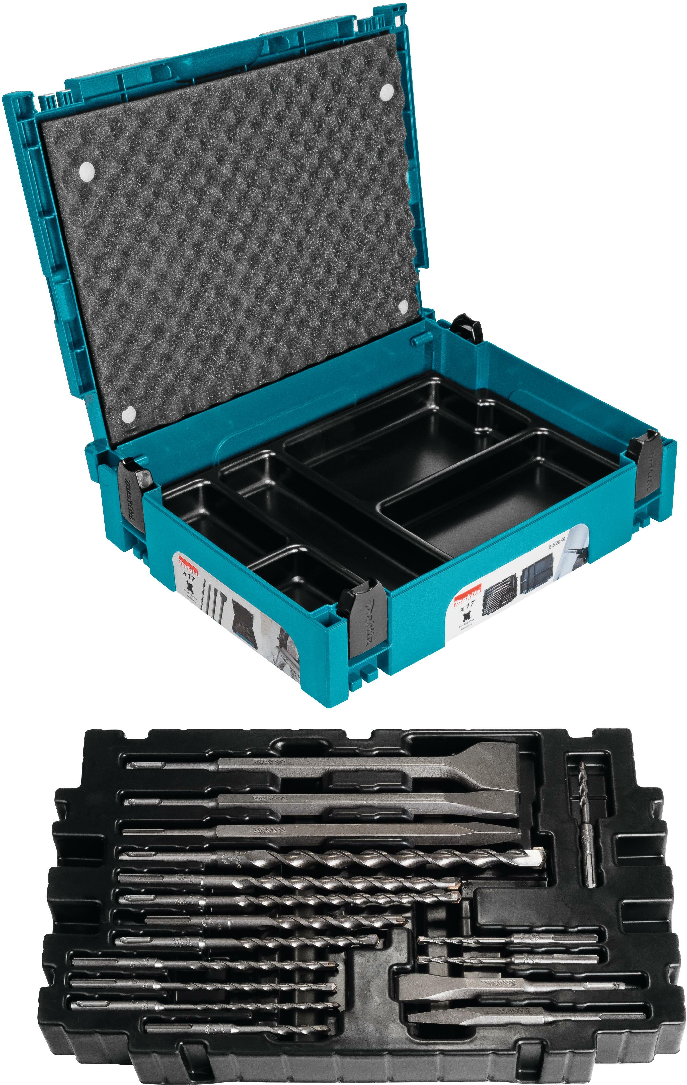 MAKITA B-52059 SDS-Plus drill and chisel set 17-piece | Klium