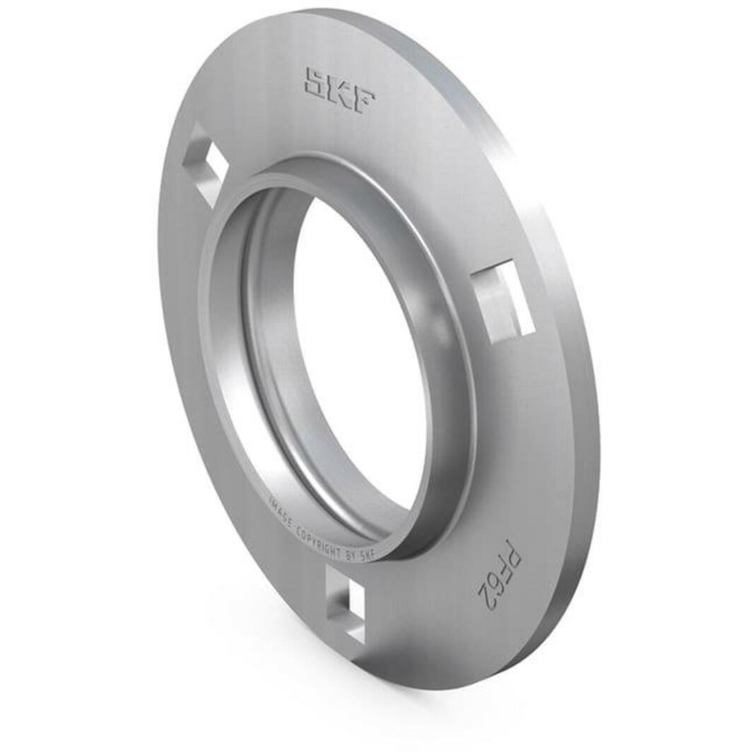 SKF PF 80 steel sheet bearing housing with round flange for insert ...