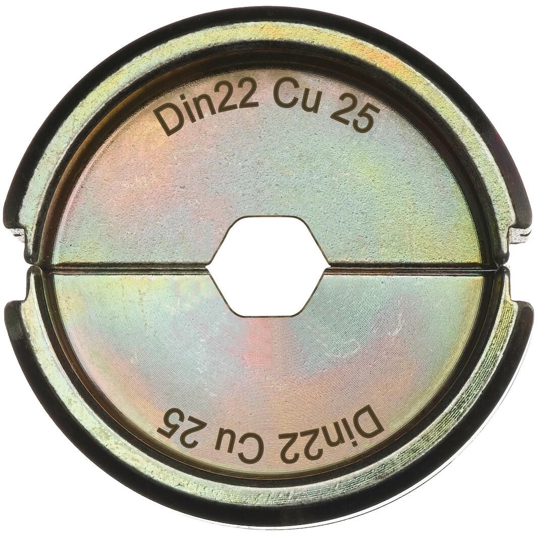 MILWAUKEE DIN22 Cu 25 crimping jaw copper - 4932451745 | Klium