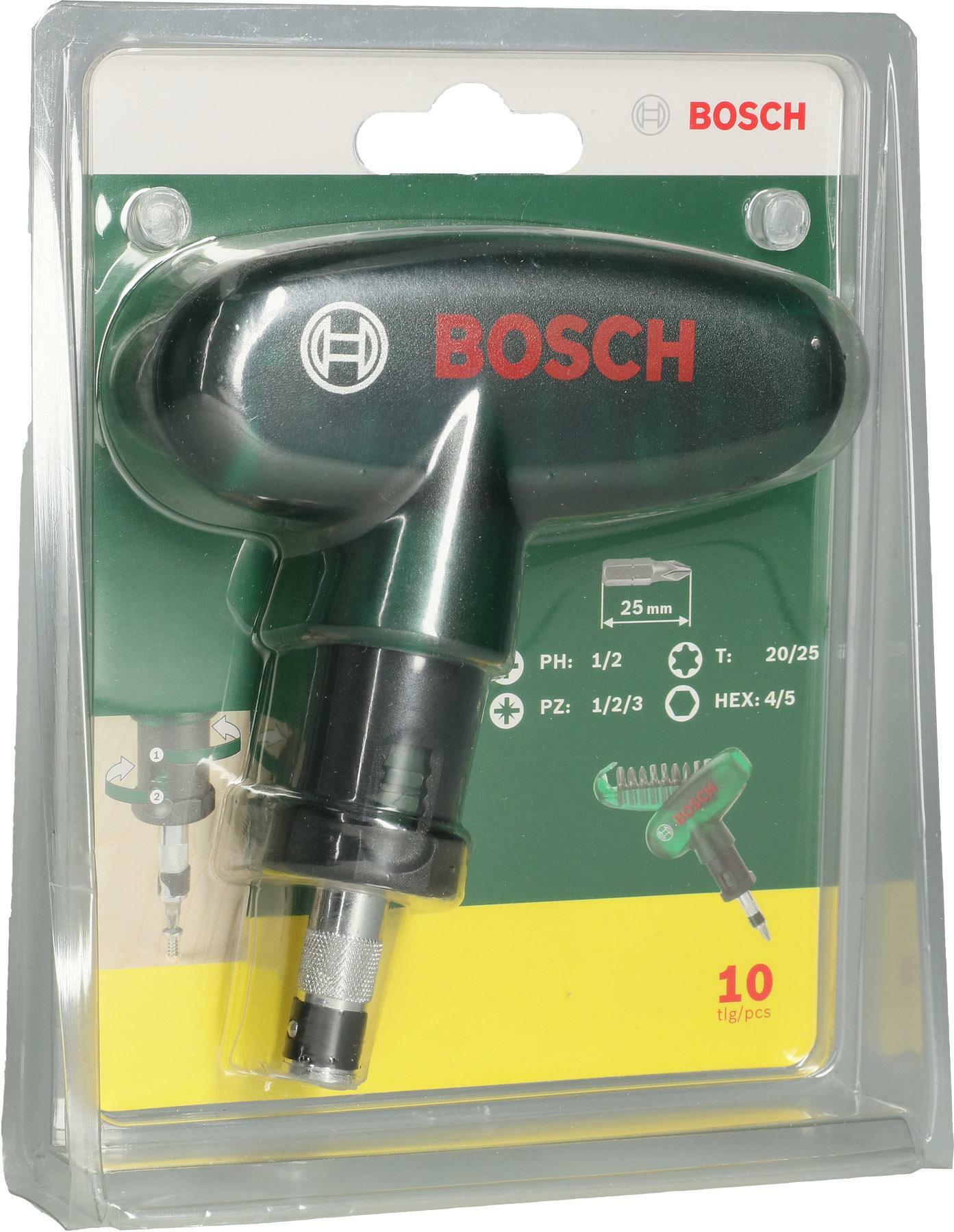 BOSCH 2607019510 Pocket screw bit set 10-piece | Klium
