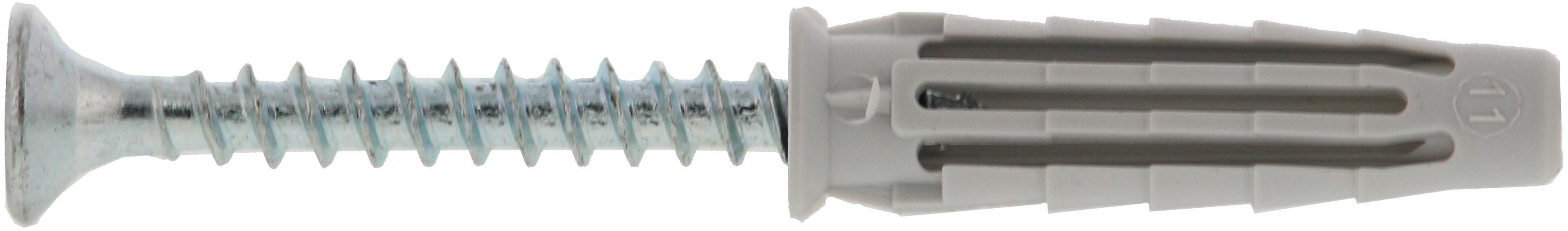 SPIT 060167 PRO 6 universal nylon plug with screw for hollow and solid ...