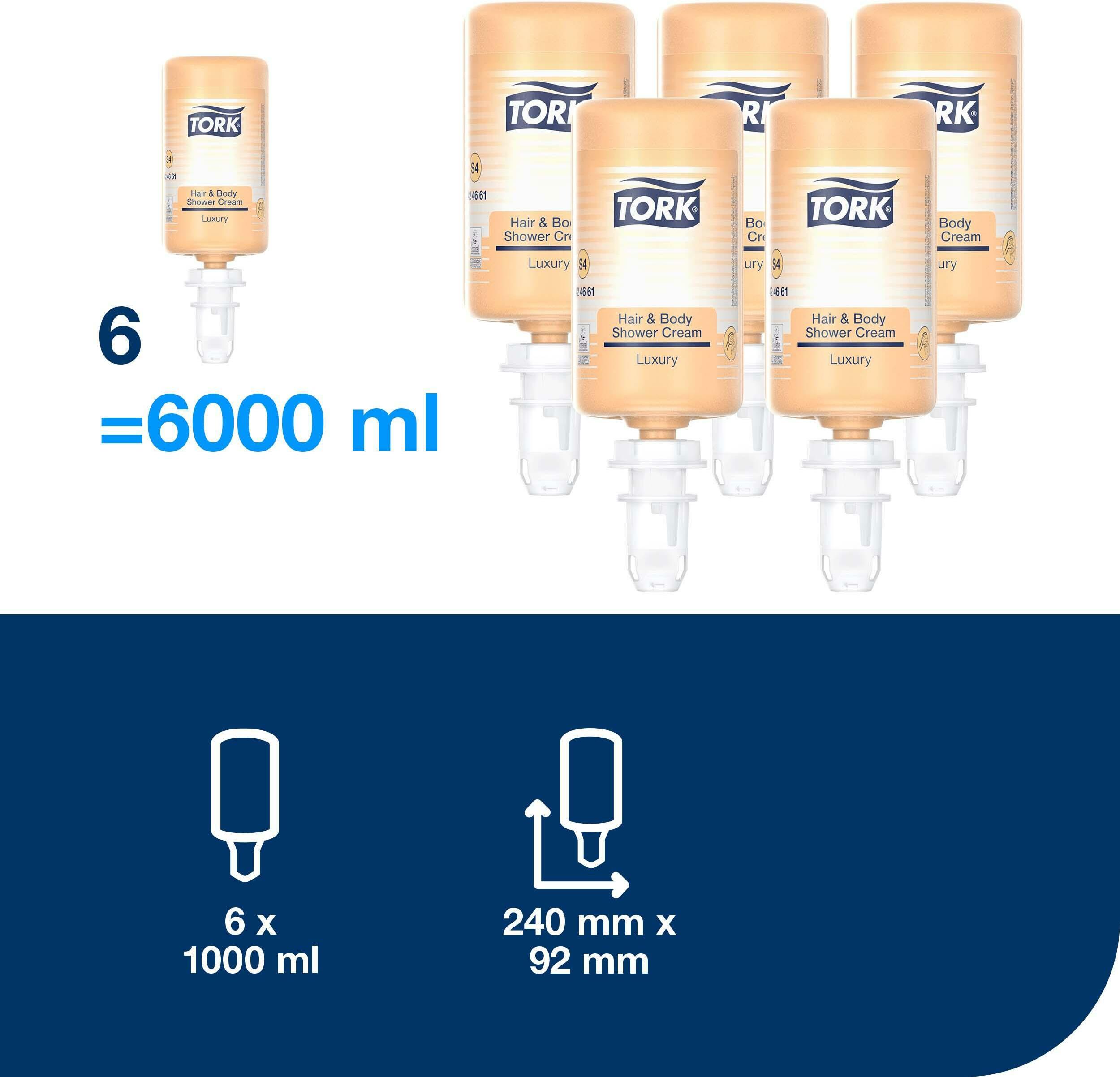 TORK 424661 luxury hair & body shower soap, S4 | Klium