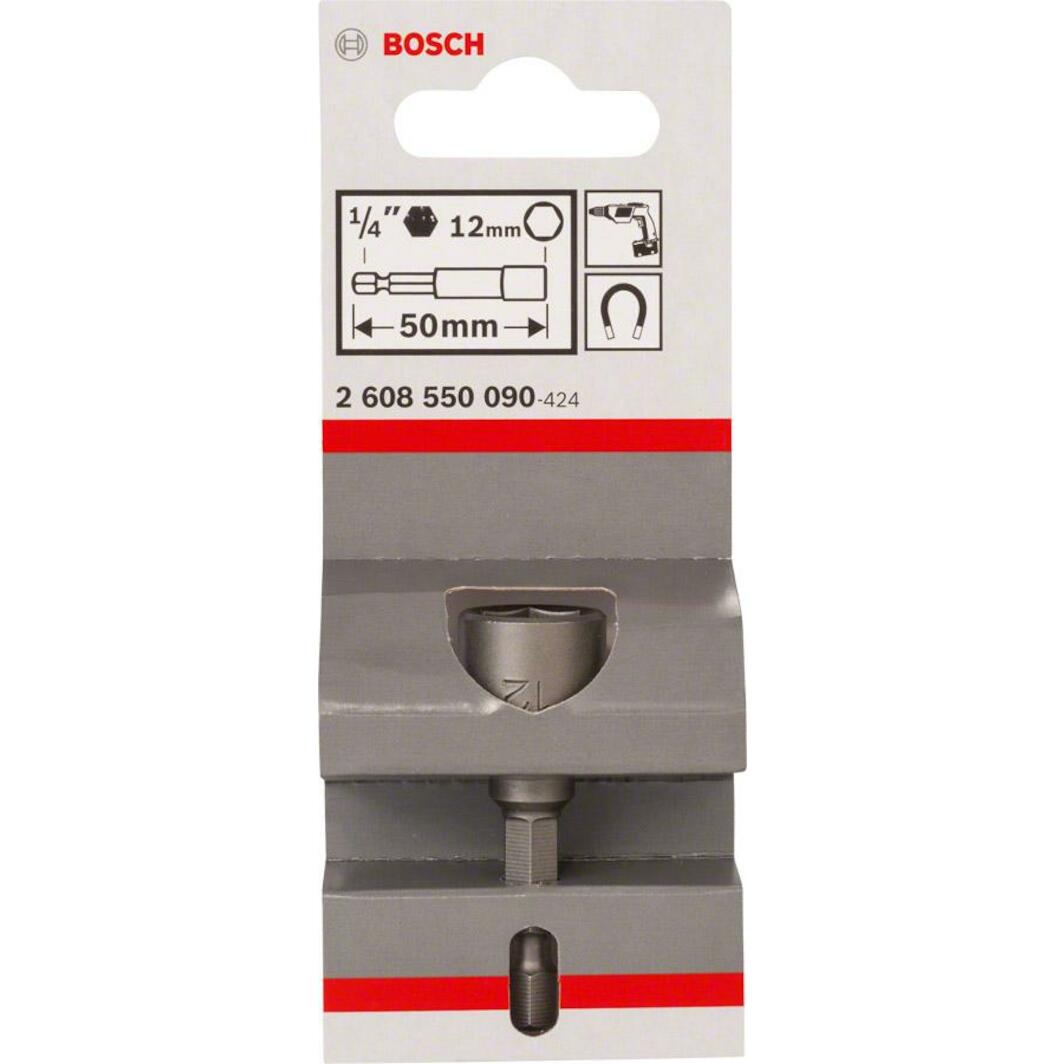 BOSCH 2608550090 socket spanner 50 x 12 mm, M 7 | Klium