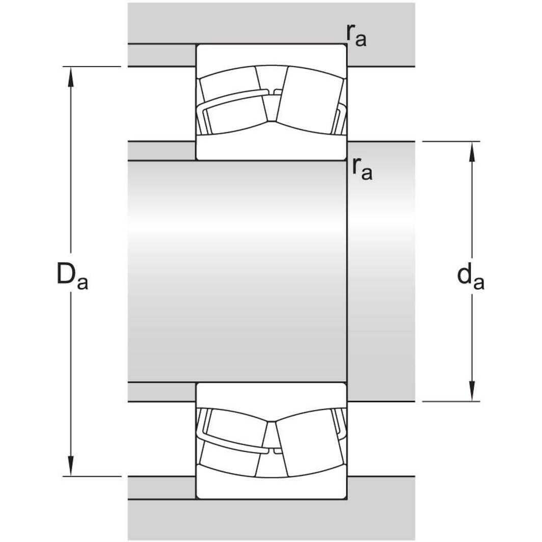 SKF 24024 CC/W33 double-row cylindrical roller bearing 120 x 180 x 60 ...
