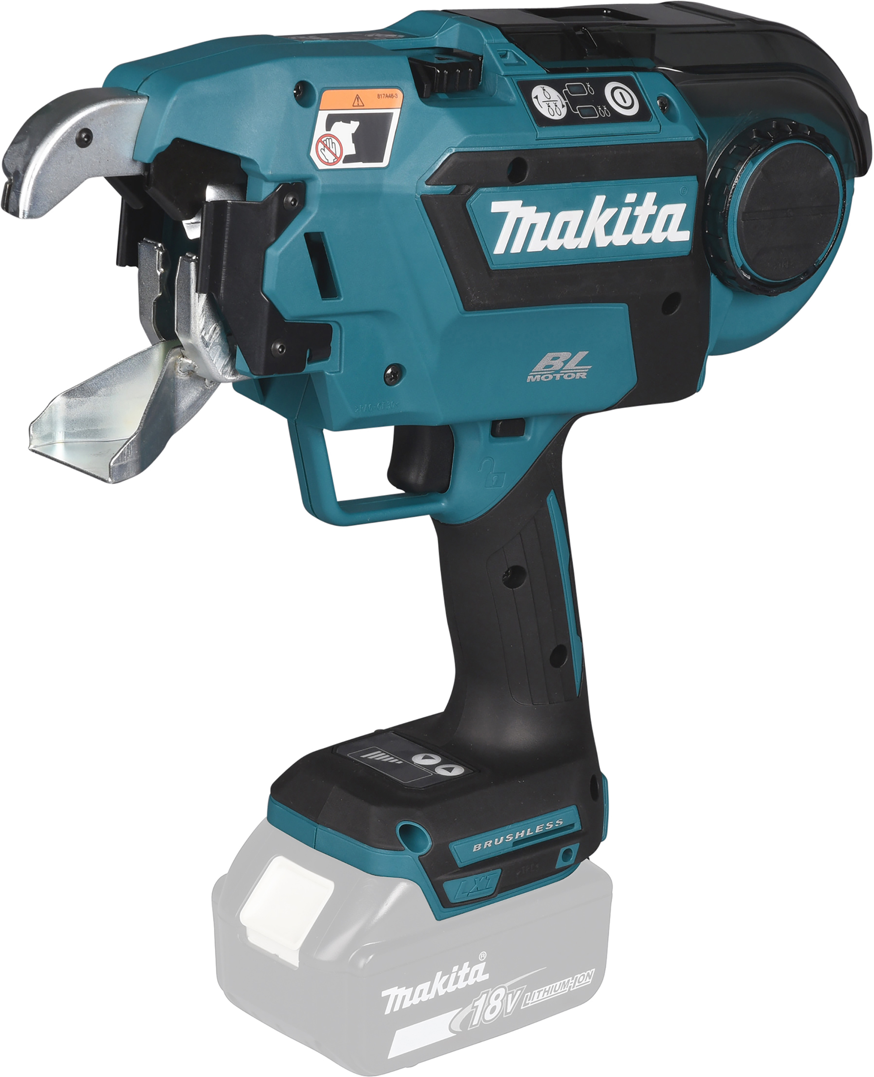 MAKITA DTR181ZJ 14.4V/18V LXT cordless rebar tyer in MAKPAC (without ...