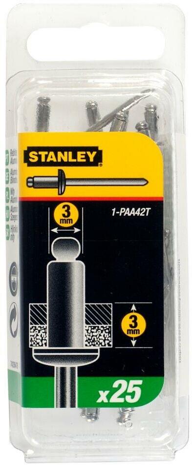 STANLEY 1-PAA42T pop rivets 3x3mm (25 pcs) | Klium