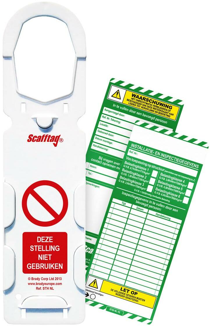 BRADY SCAF-NL-STSH-A Scafftag MK1 kit - 806756 | Klium