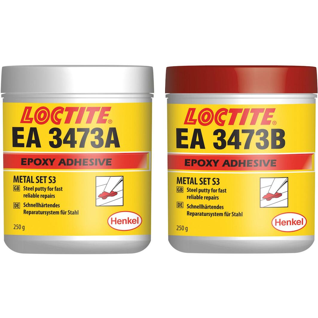 LOCTITE 3473 A&B 2K-Epoxy adhesive (500g tin) - 229187 | Klium