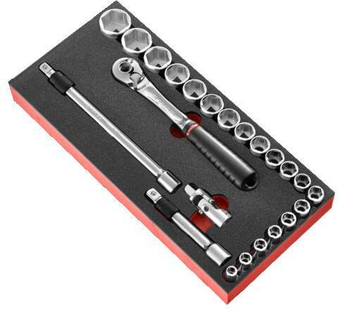 FACOM MODM.SL171-36 module foam 1/2 sockets 6 side and ratchet sl.171 ...
