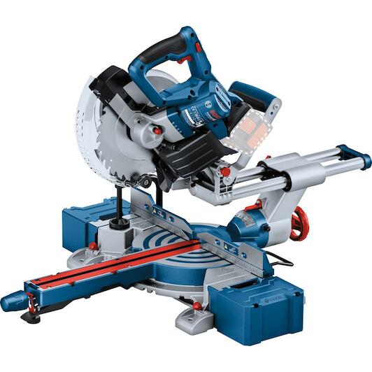 BOSCH GCM 18V 216 D cordless chop and mitre saw in cardboard box without battery and charger 0601B51000 Klium