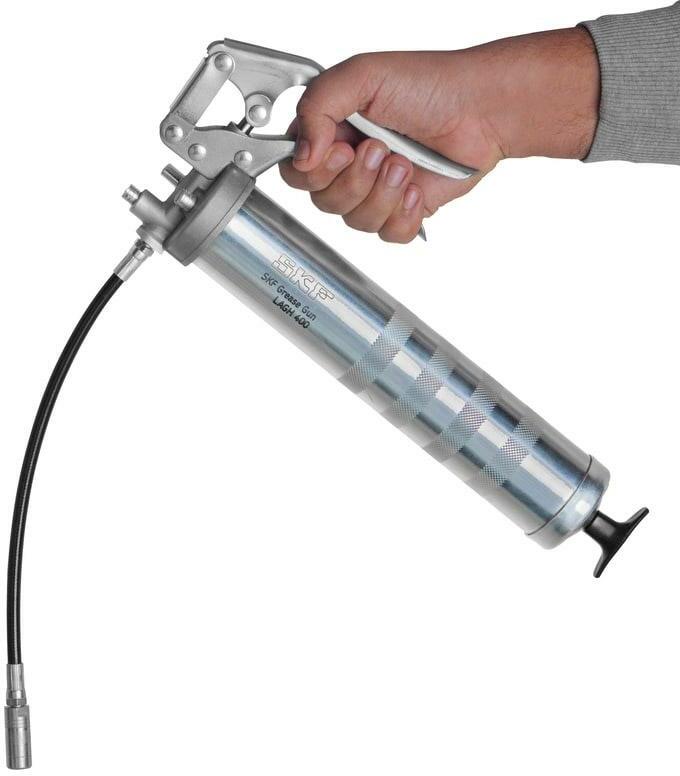 SKF LAGH 400 manual grease gun, 1-hand operation (for loose grease or ...