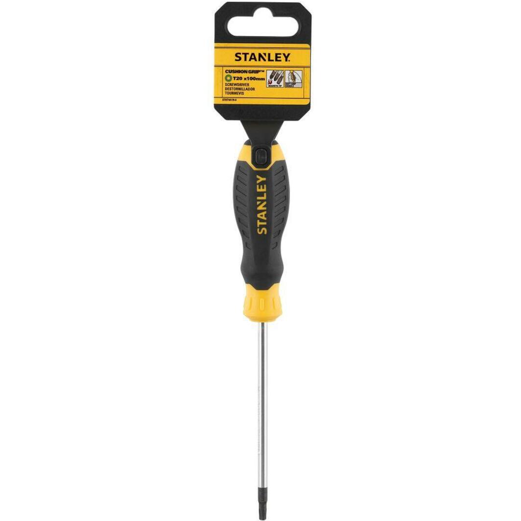 STANLEY STHT16179-0 CushionGrip screwdriver Torx TT20 x 100mm | Klium