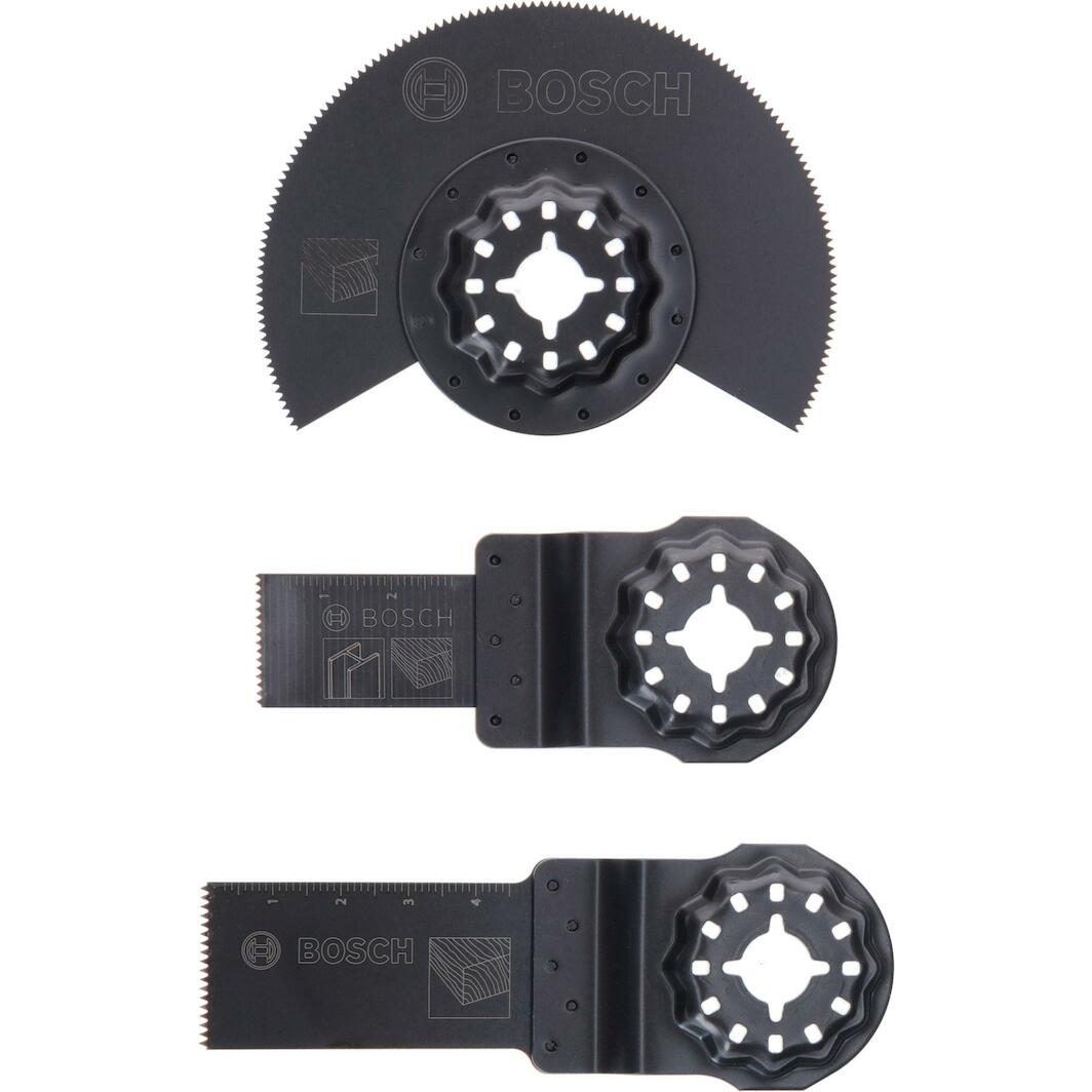 BOSCH 2607017323 Starlock starter set Wood for multifunction tools 3 ...
