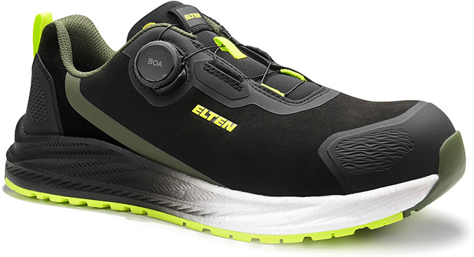 ELTEN LEEVI XXNF BOA ESD S3S safety shoe low (black/lime) - 724841-36 ...