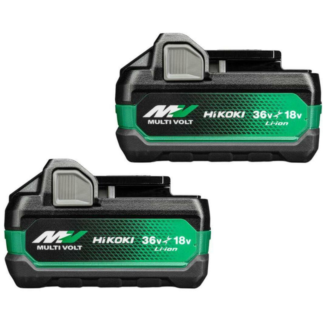 HIKOKI 380205 battery set Twin Pack (2 x Multi-Volt battery 36V 2.5Ah/18V 5.0Ah) | Klium