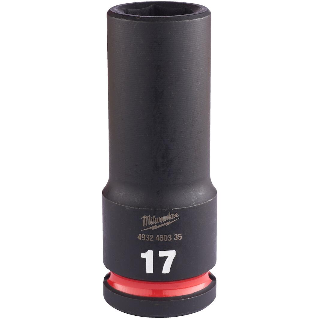 MILWAUKEE 4932480335 SHOCKWAVE IMPACT DUTY 1/2" impact cap deep 17 mm