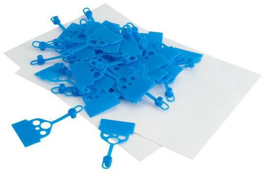 SKF TLAC 50/B accessory set with 50 blue grease nipple caps/labels + 2 ...