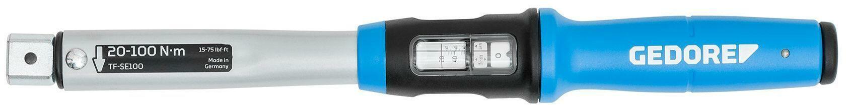 GEDORE TF-SE100 Torcofix SE 9x12 torque spanner, 20-100 Nm - 3278522 ...