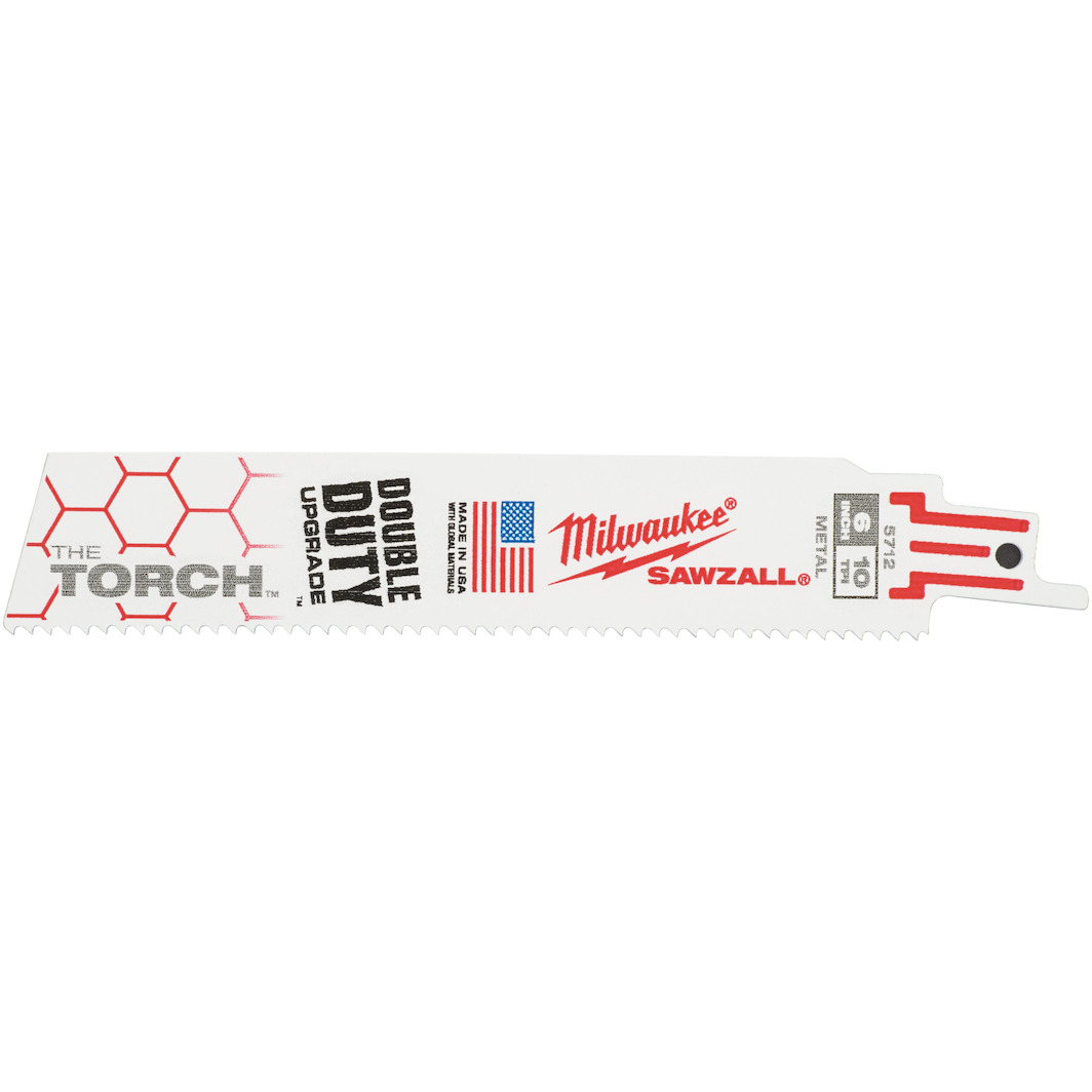 MILWAUKEE 48475712 reciprocating saw blade Sawzall metal Heavy Duty ...
