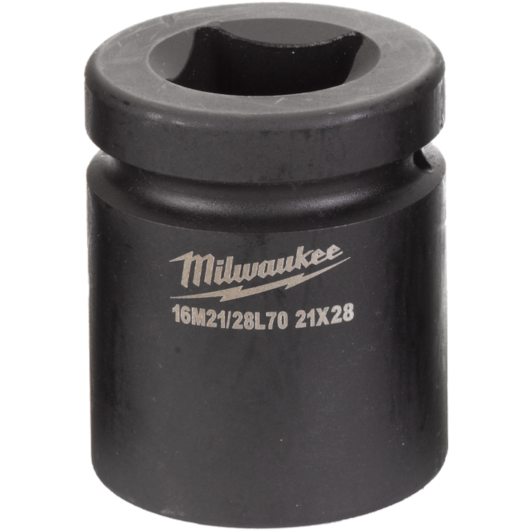 MILWAUKEE 4932499125 SHOCKWAVE rail cap square deep 1" 21x28mm for M18 ...
