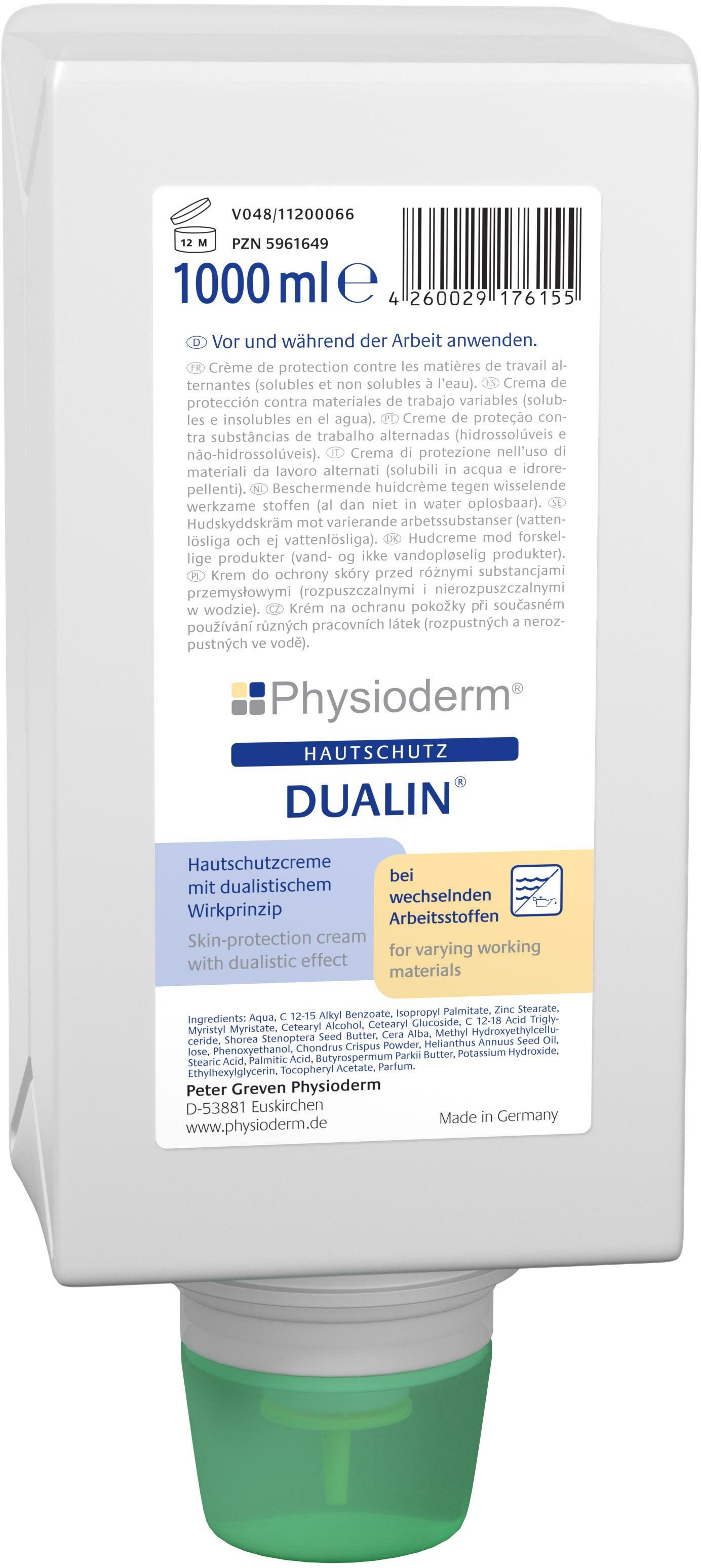 PHYSIODERM Dualin skin cream 1 l softbox perfumed - 14023002 | Klium