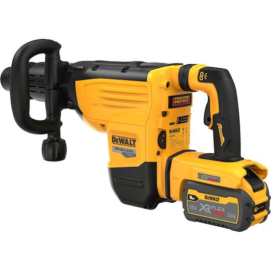 DEWALT DCH892X2 QW 54V XR FLEXVOLT 10kg SDS Max demolition hammer with 2x 9.0Ah battery Klium