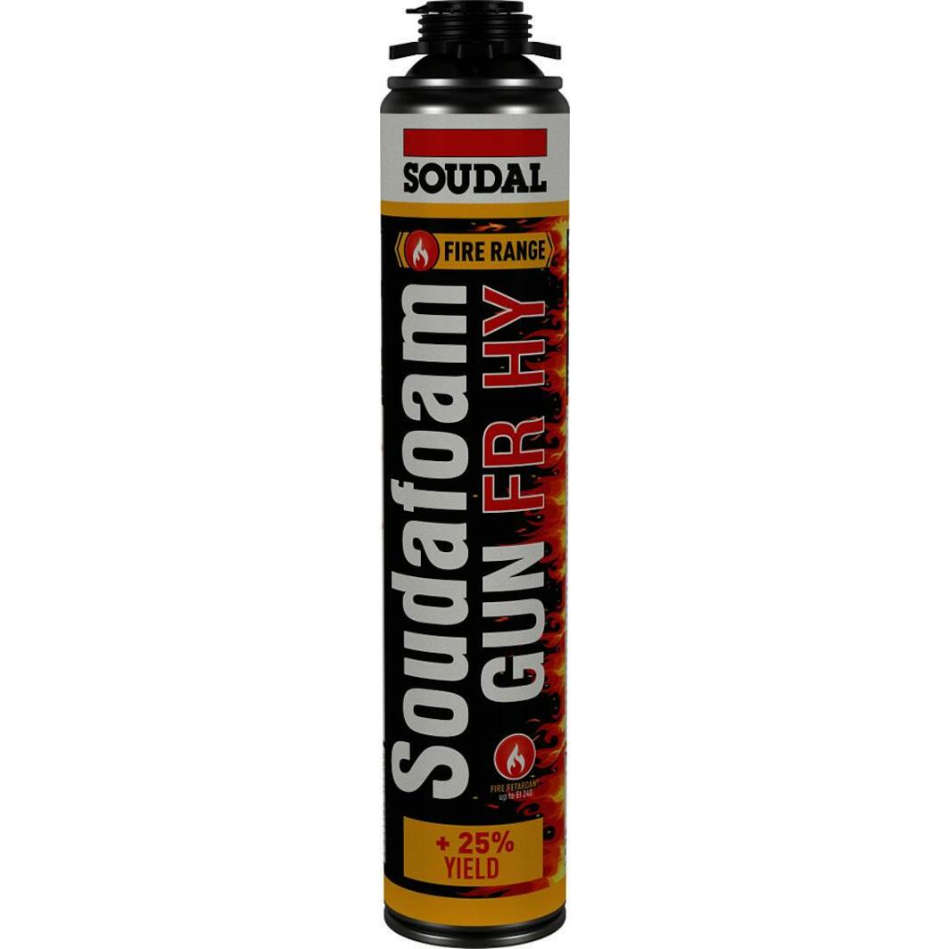 SOUDAL Soudafoam FR HY Gun fire-resistant PU gun foam (750 ml) - 146750 | Klium