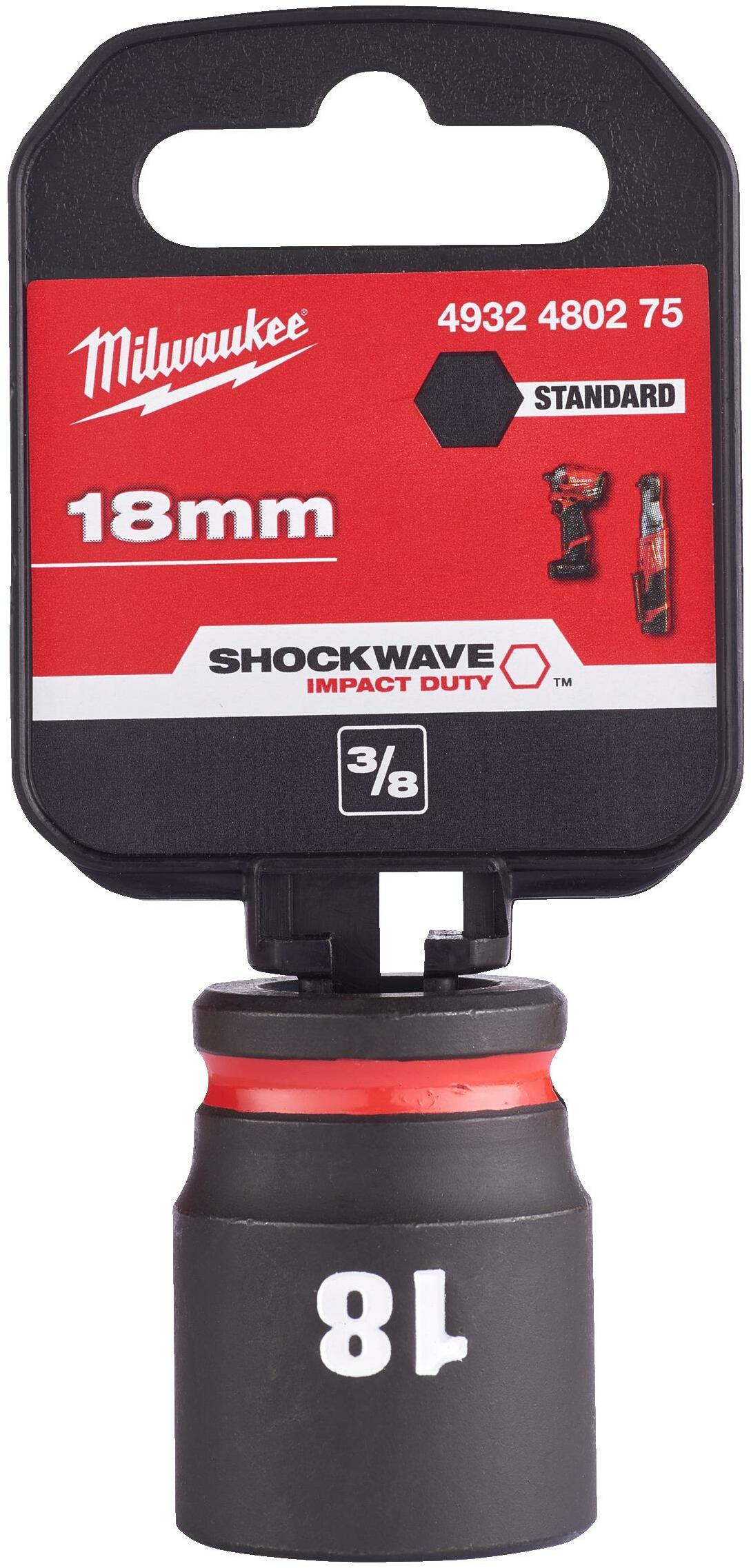 MILWAUKEE 4932480275 SHOCKWAVE percussion cap 3/8" 18 mm | Klium