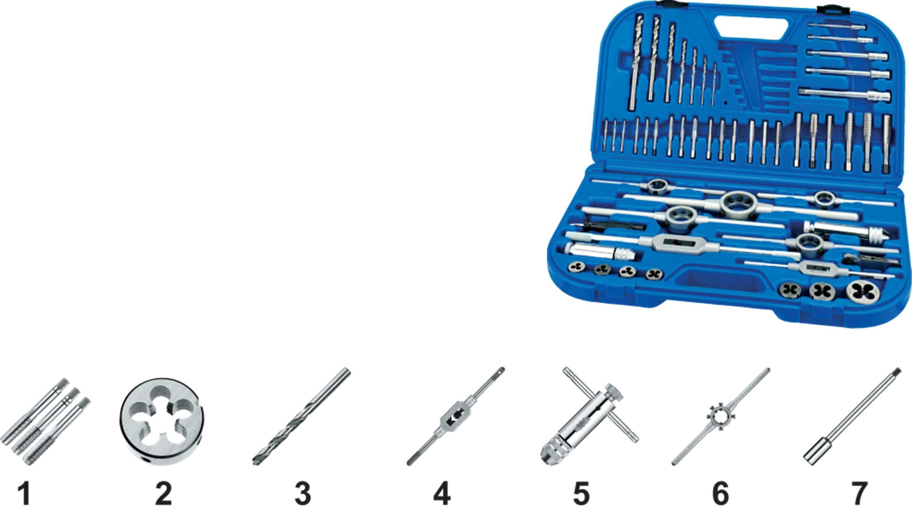 INTERNATIONAL TOOLS 291001000 ECO PRO thread cutting set in plastic ...
