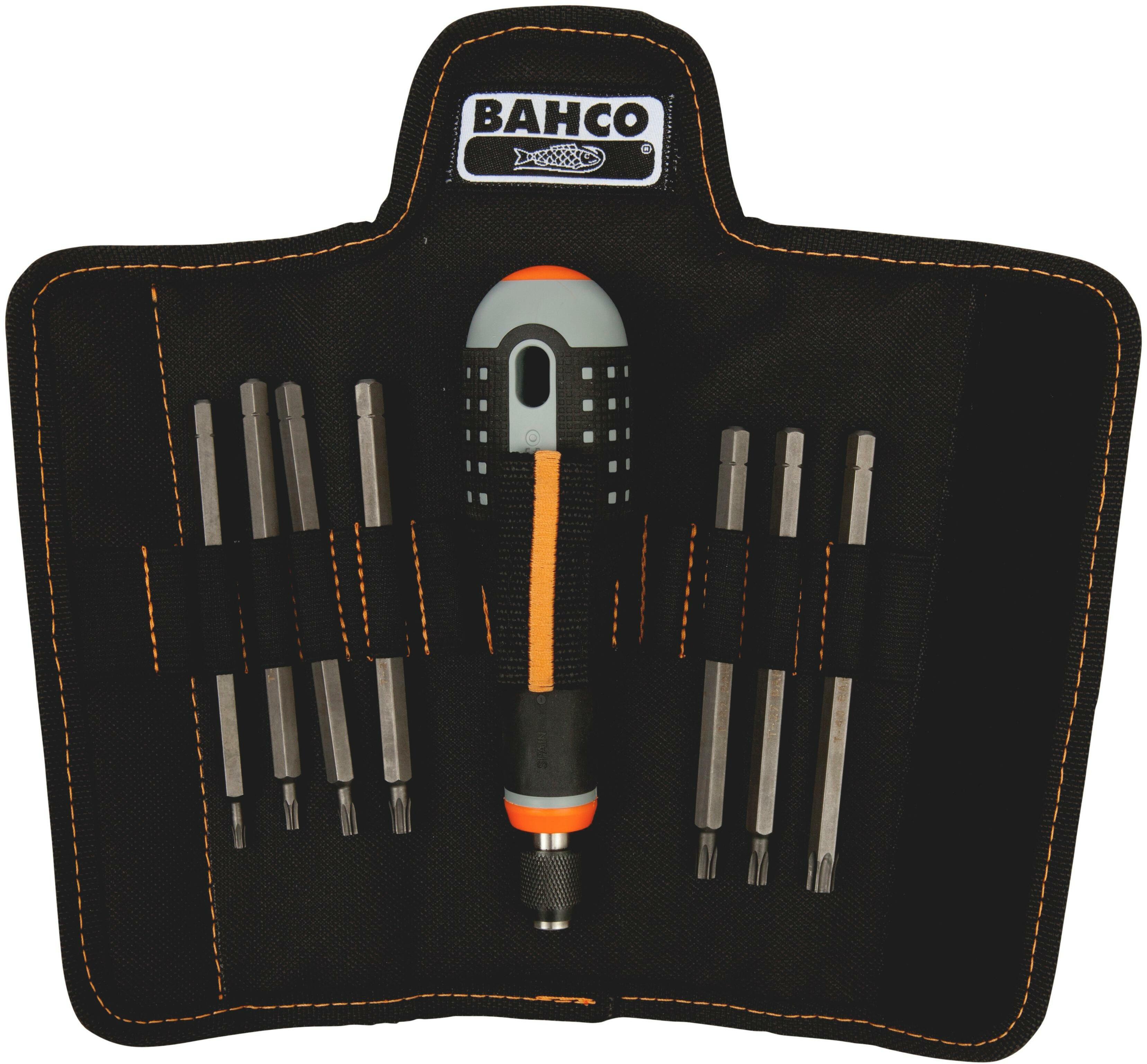 BAHCO BE-8573 screwdriver set ERGO with three-component handle and ...