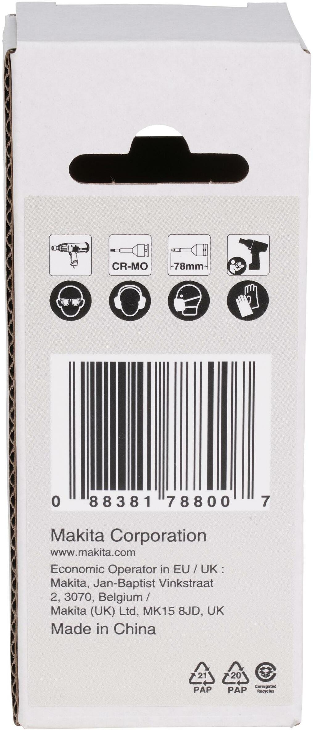 MAKITA E-19831 screwdriver bit 1/2" T50x78 | Klium