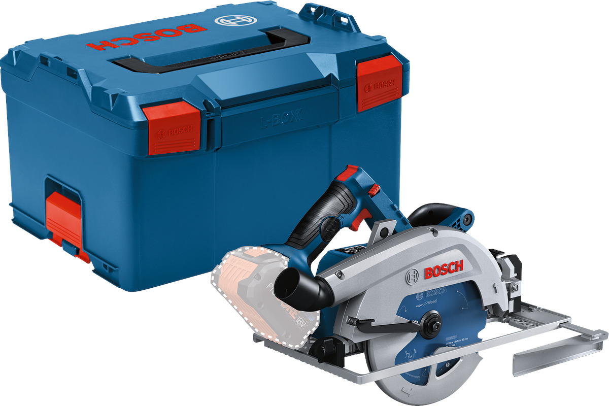 BOSCH GKS 18V-68 G cordless circular saw in L-BOXX 238 (without battery ...
