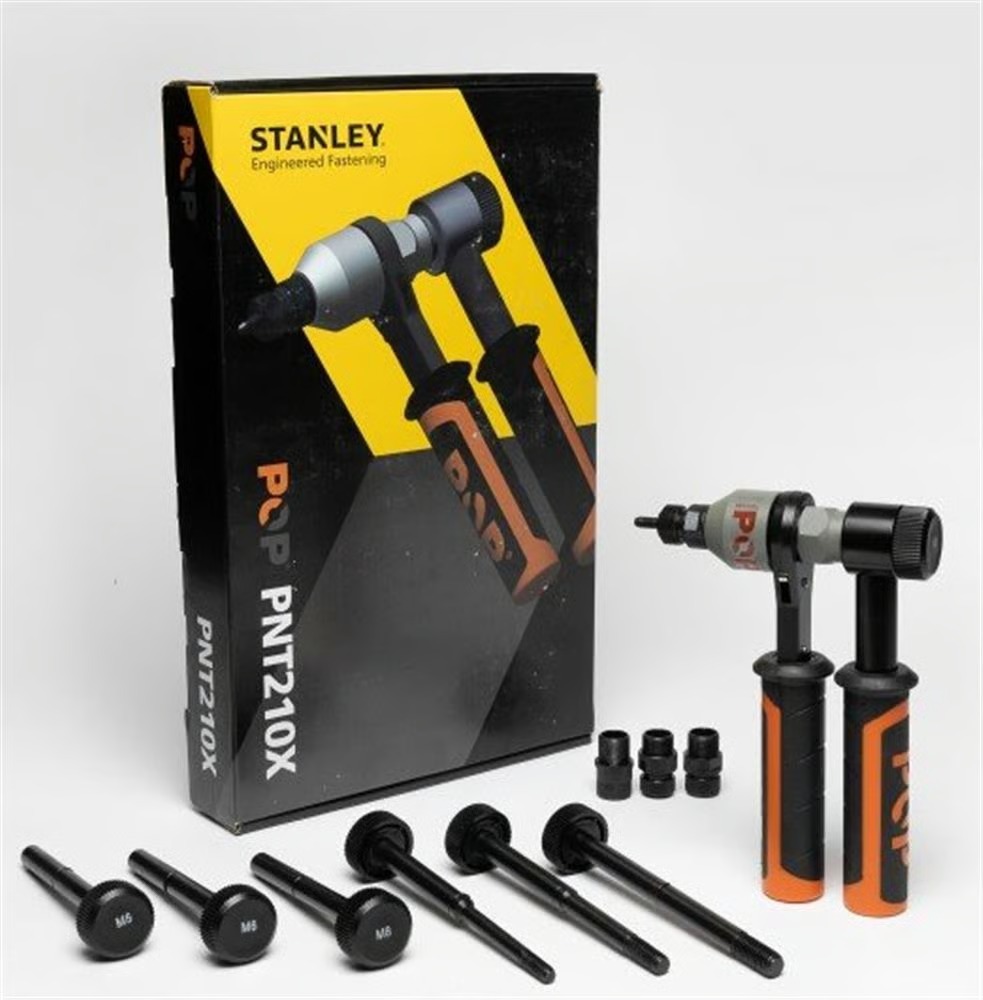 POP PNT210X blind rivet pliers with built-in ratchet mechanism for M6 ...